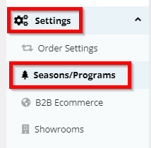 Seasons/Program Codes – MarketTime Support Center